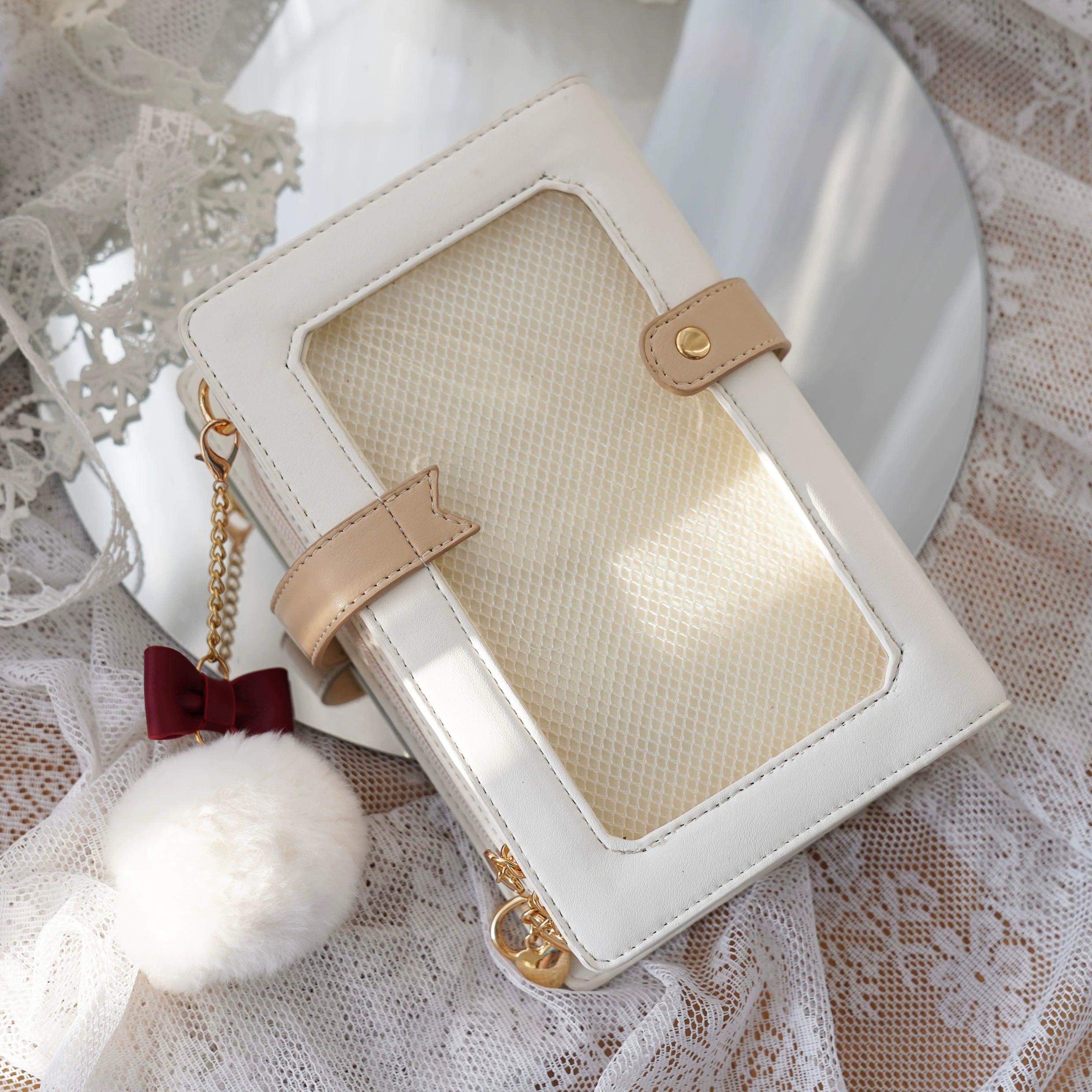 Kawaii Itabag Diary Card Bag Small Capacity Crossbody Bag – Honey Wardrobe